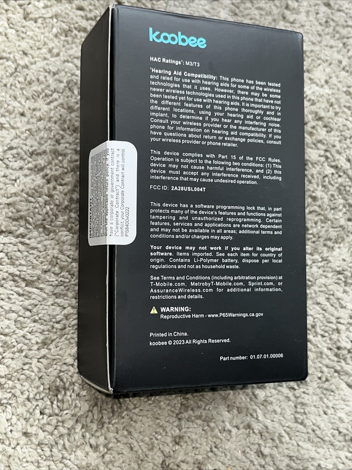 KOOBEE K100 16GB - SMART CELL PHONE - ANS SL004T - ASSURANCE WIRELESS ...