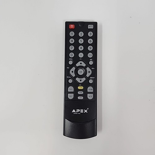 Apex Digital TV Television Remote Control Black OEM Replacement | eBay