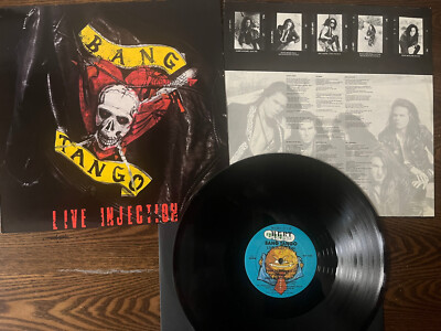 Bang Tango Live Injection Record Black Vinyl Glam Hard Rock Hair Metal ...