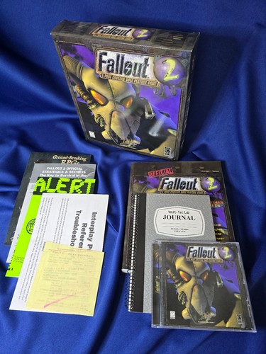 Fallout 2 (PC 1998) Big Box Windows Disk, Guide, More! | eBay
