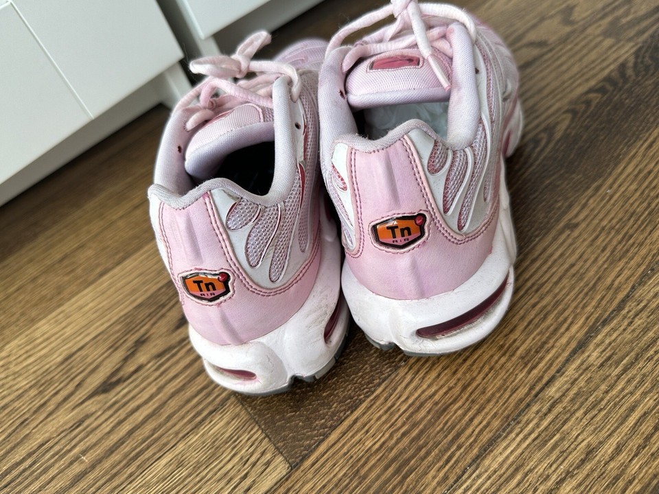 Nike Air Max Plus Used TN Dyed Pink Sneakers | eBay