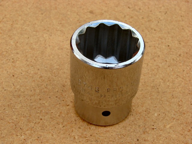 PROTO Professional 1-7/16" Socket 1" Drive 12 Point #5746 Made in USA ...