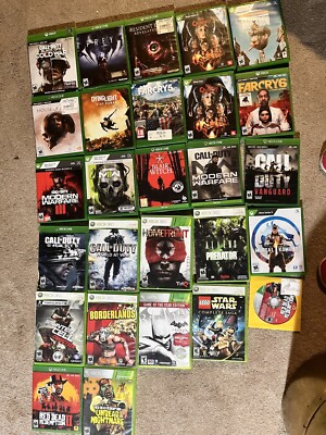 Lot Of Xbox X Series, Xbox360, Xbox One Games | eBay