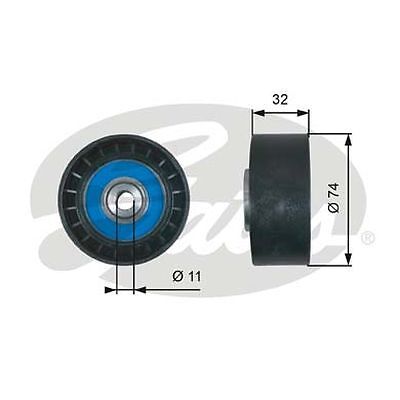 Gates Idler Pulley for Auxiliary Belt 36518 | eBay