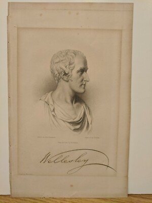 1837 Portrait of Richard Wellesley, Marquess Wellesley, K.G. - original ...