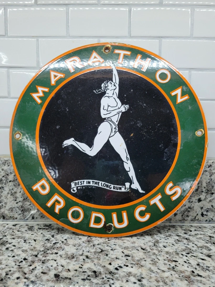 Vintage Marathon Oil Logo