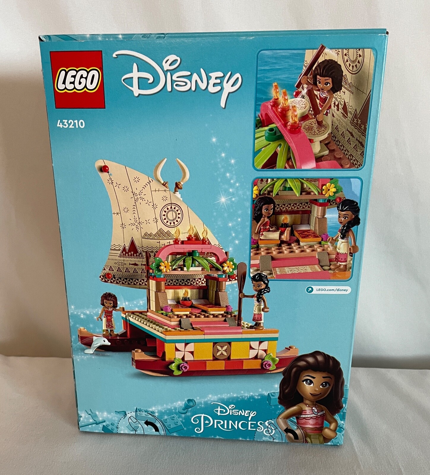 LEGO Disney: Moana's Wayfinding Boat (43210) for sale online | eBay