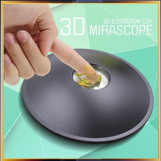 3d Alien Mirascope Hologram Optical Illusion Magic Parabolic Sensory ...