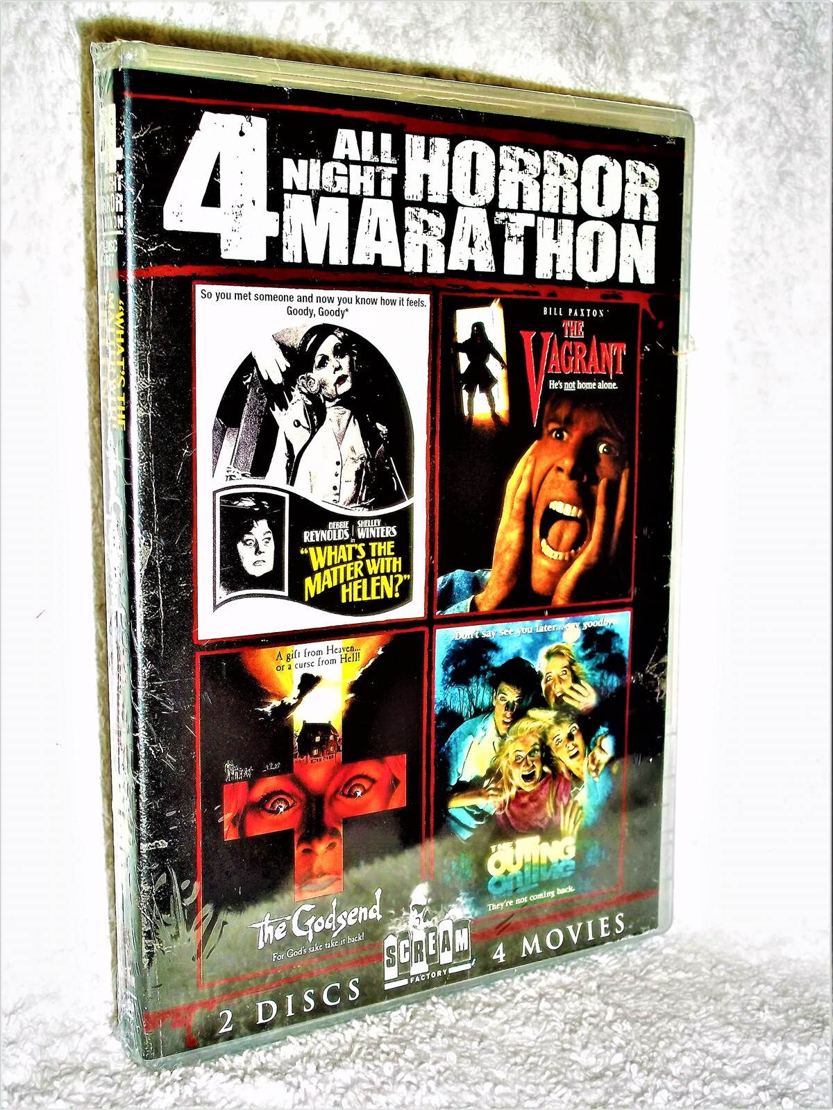 All Night Movie Marathon (2-Disc) (DVD, 2013) NEW Vagrant Outing ...