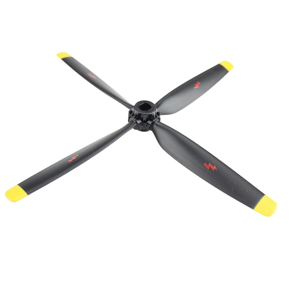 Durable RC Plane Propellers 4 Blade Accessory Model,RC Prop | eBay