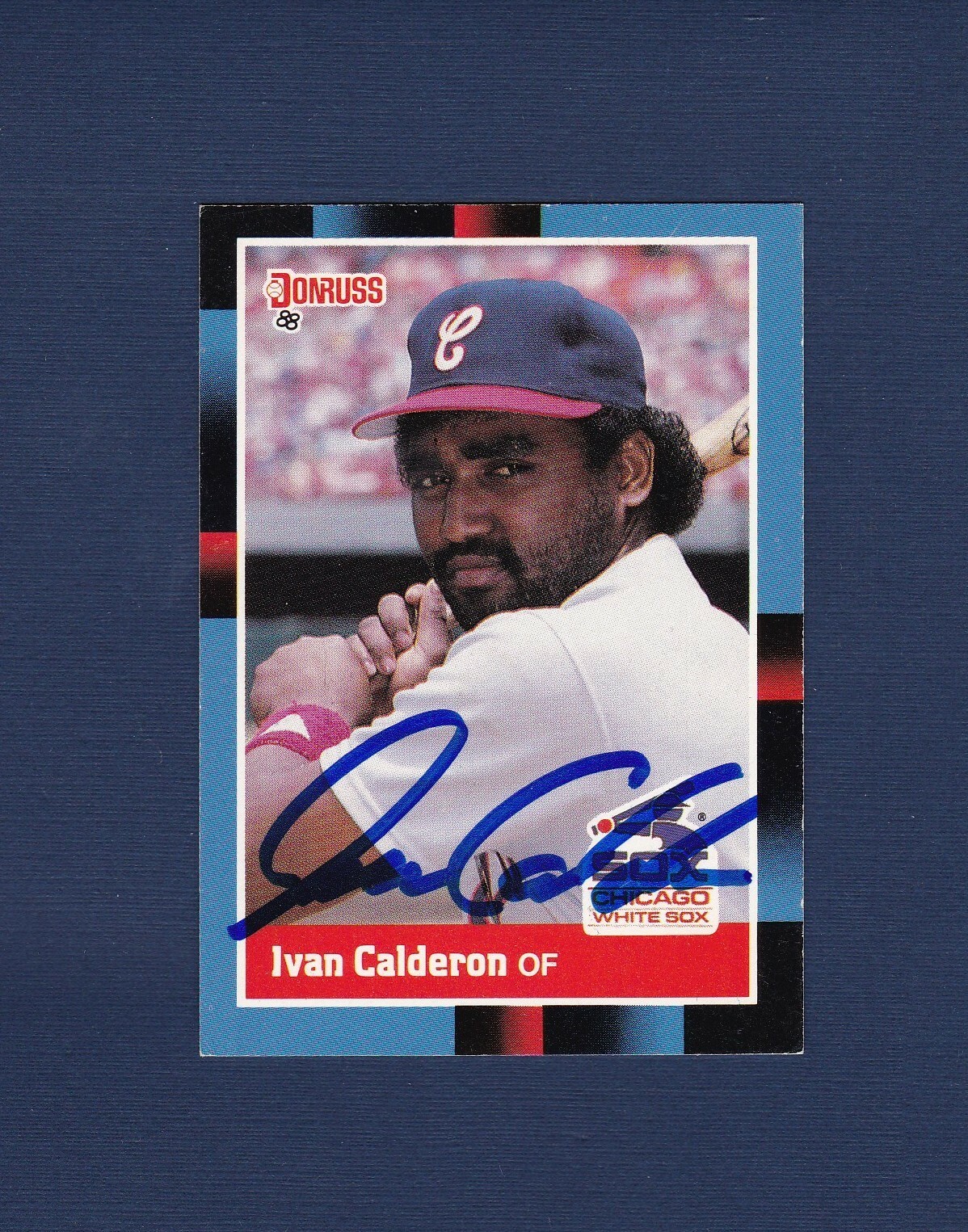 Ivan Calderon signed Chicago White Sox 1988 Donruss baseball card ...