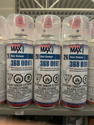 USC SprayMax 2K Glamour High Gloss Aerosol Clear 3680061 | eBay