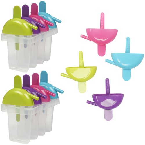 2 Paquet Glace Pop À L'Eau Moule Fabriquant Gelé Dessert Treats ...