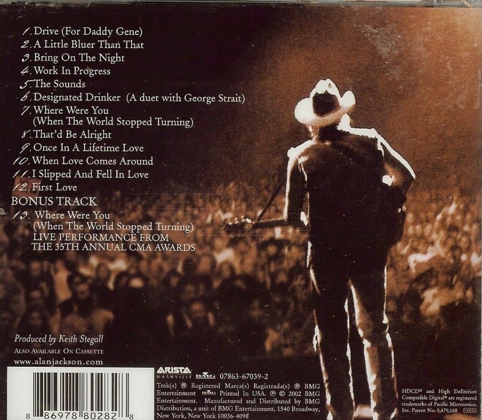 ALAN JACKSON - DRIVE - CD - NEW - SEALED | eBay