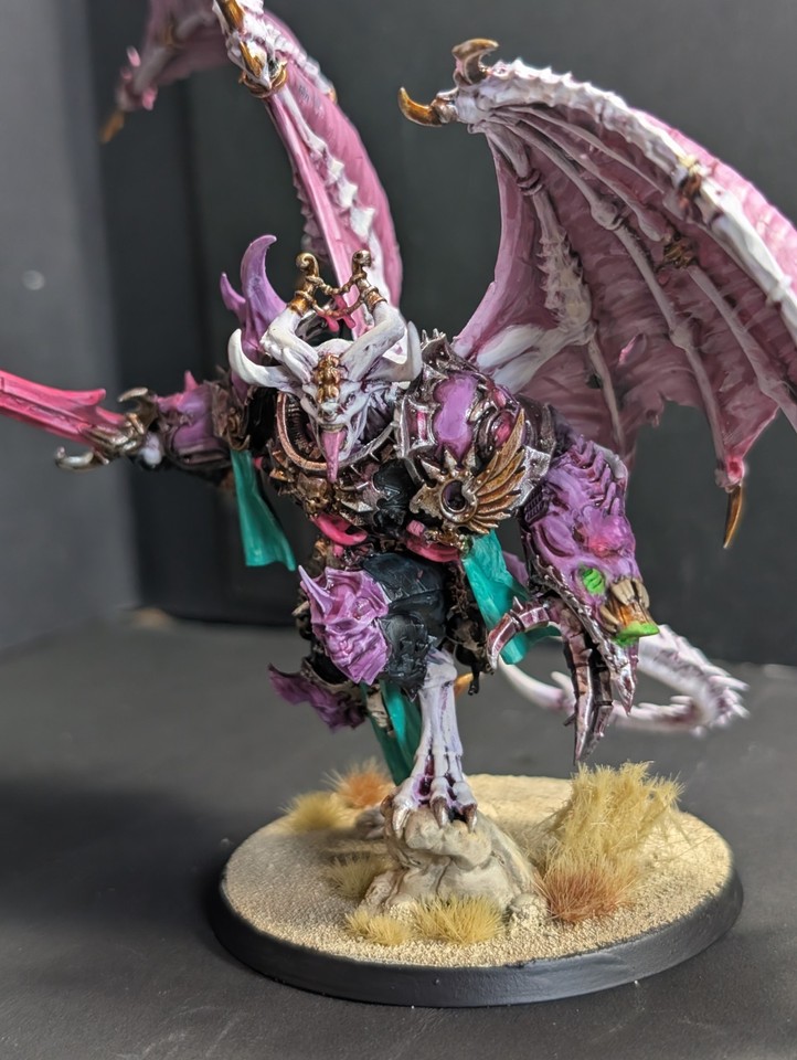 Pro Painted 40k Emperor's Children Daemon Prince Horus Heresy | eBay