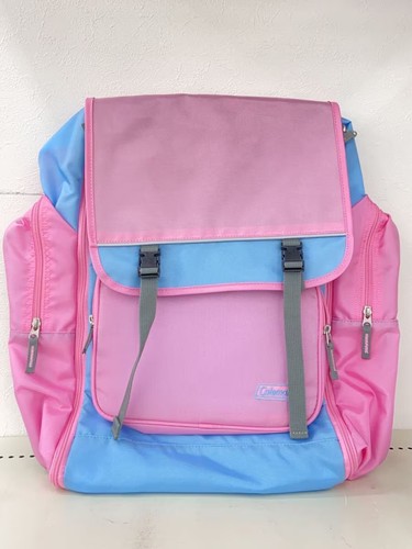 Coleman Backpack Pink Solid Color | eBay