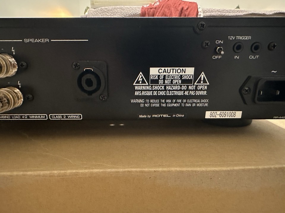 Rotel RB-1091 Monoblock Amplifier (Silver) with Original Box and Manual ...