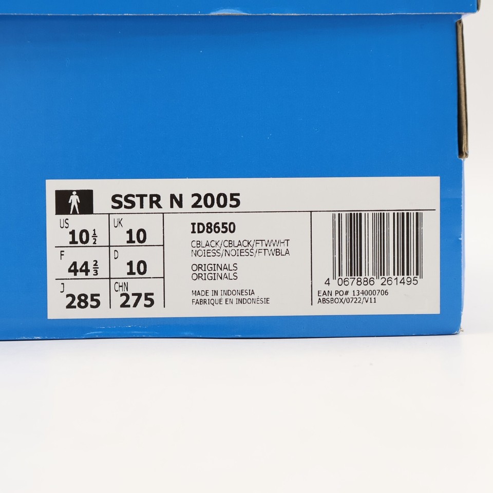 ID8650 NEIGHBORHOOD adidas Originals Superstar 2005 Core Black (Men's ...