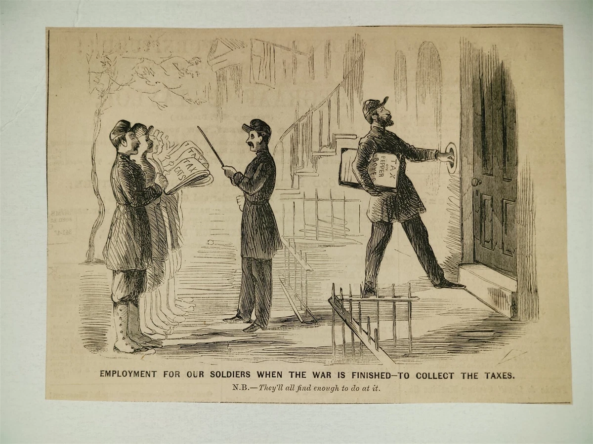 Union Civil War Soldier Cartoon