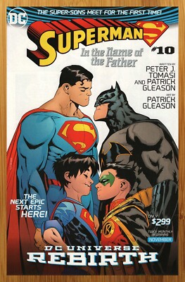 2013 Superman Print Ad/Poster DC Universe Rebirth Batman Patrick ...