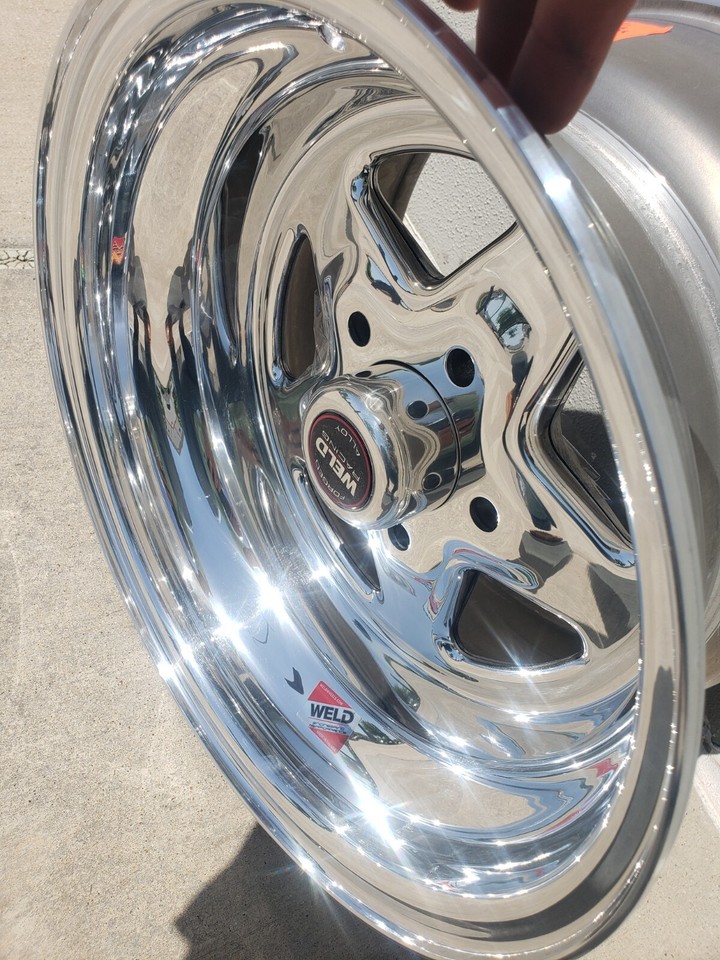 Weld Racing Prostar 15x10 5x4.75 Polished Rim | eBay