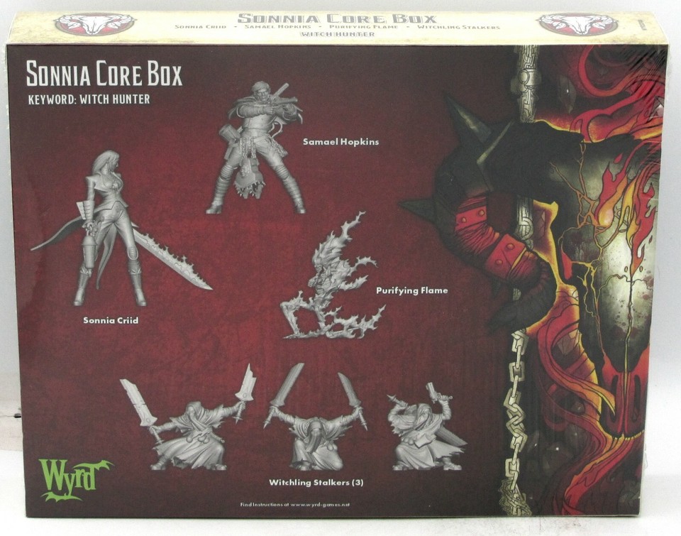 Malifaux M3E WYR23108 Sonnia Core Box (The Guild) Witch Hunter Crew Criid Female | eBay