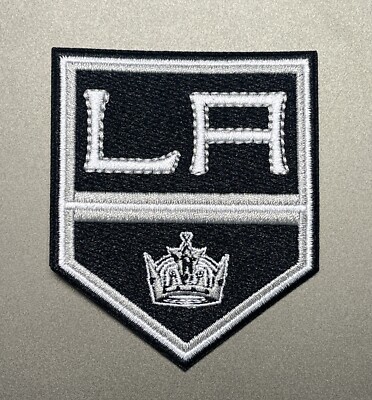 Los Angeles Kings Hockey Patch Embroidered Iron 3x2.75 Inch | eBay