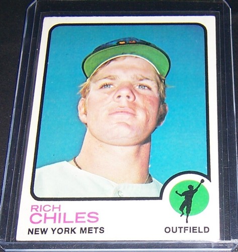 1973 TOPPS RICH CHILES NEW YORK METS #617 EX/EXMT HIGH NUMBER | eBay