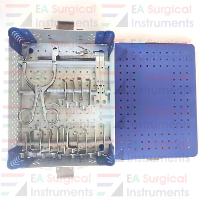 Neuro Spine Caspar Cervical Retractor Set of 15 Pcs With Sterilization ...