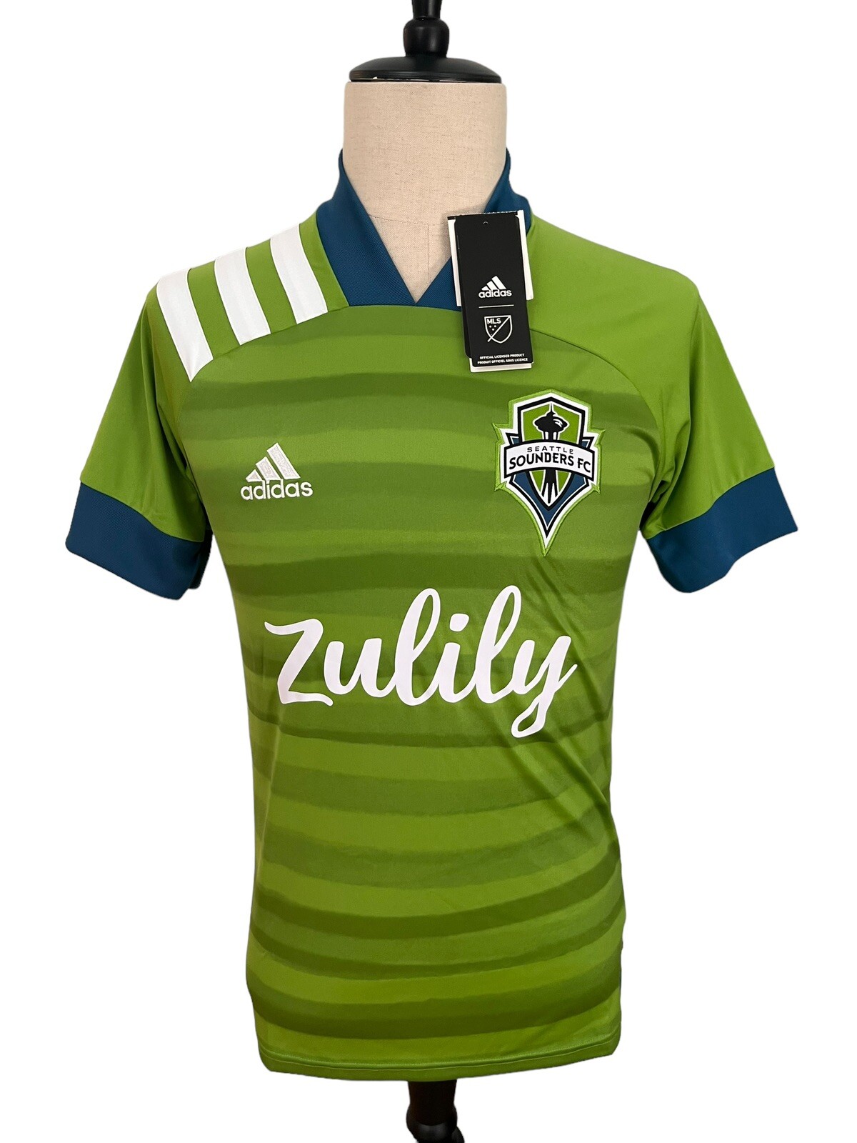 Adidas Seattle Sounders FC Zulily Soccer Home Jersey MLS Adult XS / NWT ...
