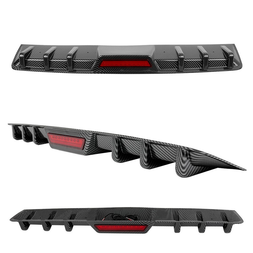 For Chevrolet Camaro ZL1 SS LT Car Rear Bumper Diffuser Spoiler Lip ...
