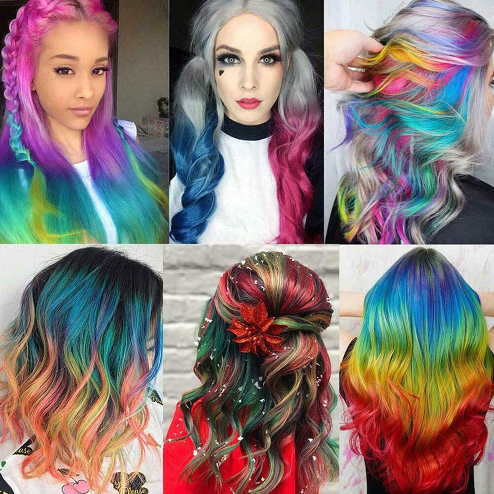 Color Changing Air Dye TESTING COLOR CHANGING HAIR DYE AS SPLIT DYE