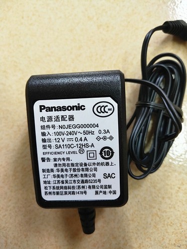 1pcs New AC Adapter Power Charger For Panasonic SA110C-12HS-A 12V 0.4A ...