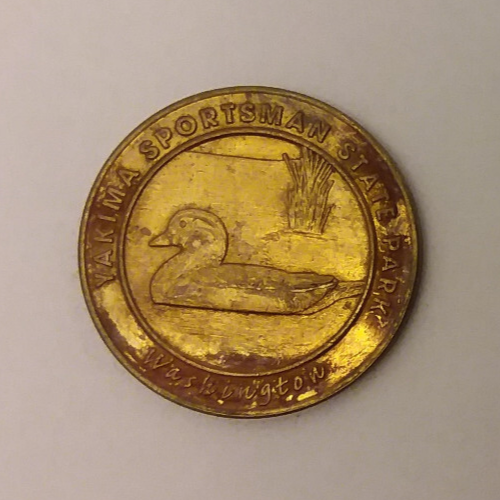 Yakima Sportsman Washington State Park Souvenir Token 22mm | eBay