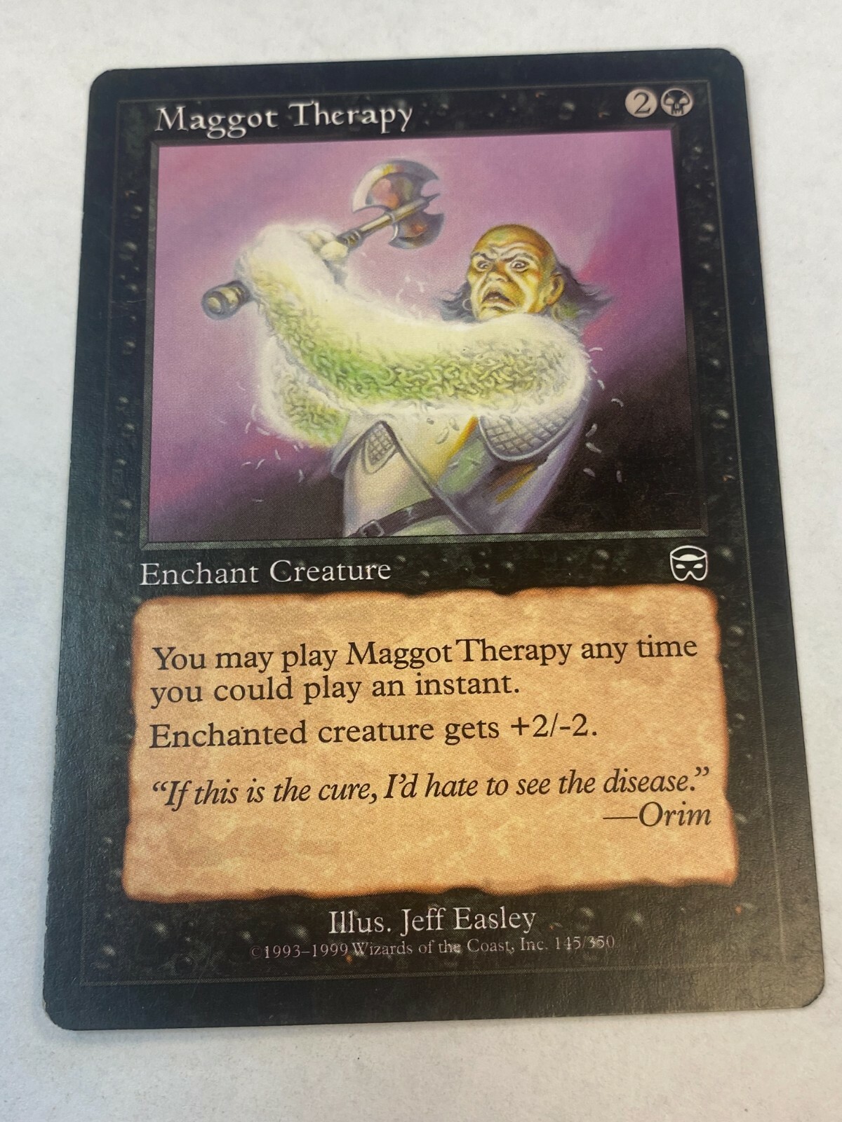 Maggot Therapy - Magic the Gathering MTG Mercadian Masques Single Card ...