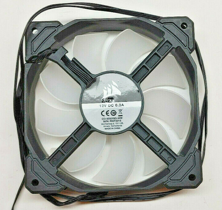 Corsair 31-004896 12V DC 0.225A 4 PIN PWM 120mm case Fan | eBay