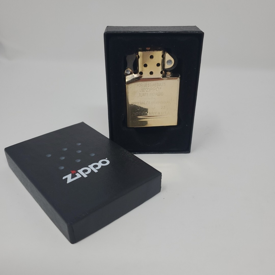 Genuine Zippo Gold Replacement Lighter Insert Only Brand New Unfired ...