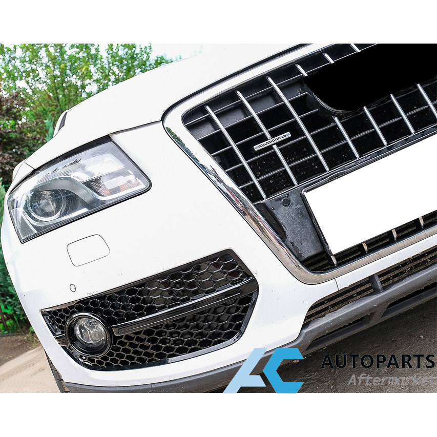 For 09-12 Audi Q5 Fog Light Cover Bezel Lower Grille Pair Left & Right ...