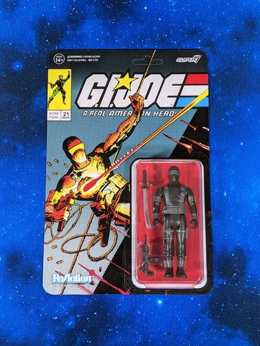 GI JOE Snake Eyes SILENT ISSUE Comic Ver. SDCC 2022 Exclusive SUPER 7 ...