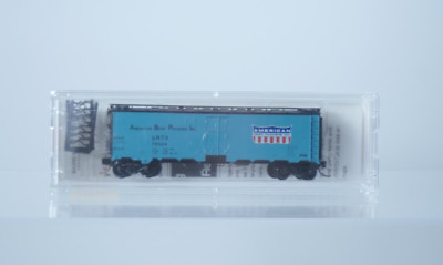 NOS Micro-Trains U.R.T.C. (AMERICAN BEEF PACKERS) N Scale Reefer Car ...