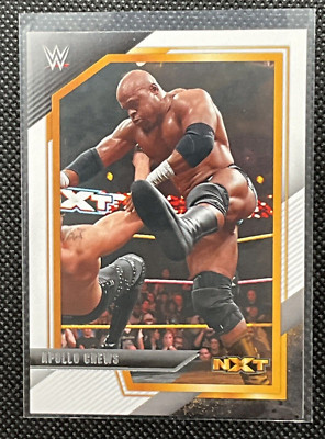 Apollo Crews #106 WWE NXT 2.0 Panini 2022 Wrestling Trading Card. | eBay