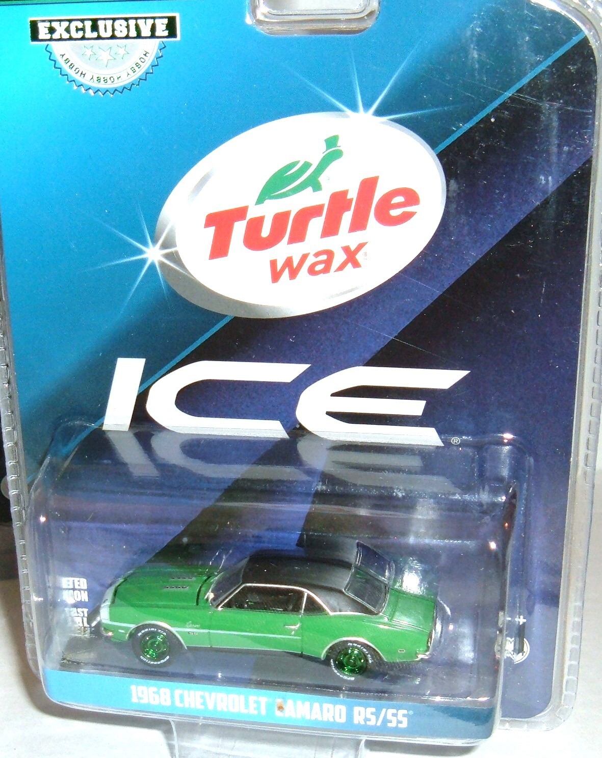 Turtle Wax Green Mchines chase Greenlight 1969 Camaro RS/SS 1:64 | eBay