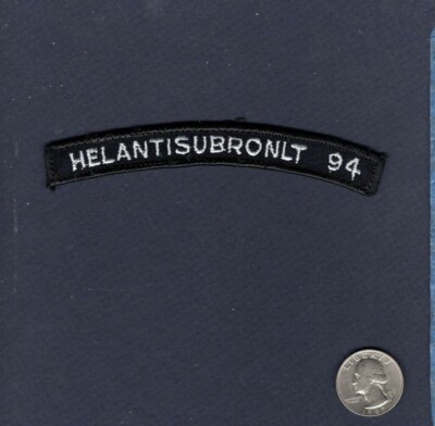 HSL-94 TITANS US NAVY Enlisted Uniform Helicopter Squadron Rocker Patch ...