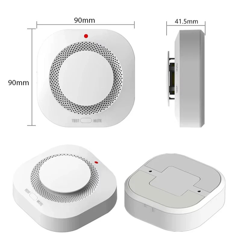Home Fire Alarm Independent Smoke Detector Gas Sensor Smoke Alarm ...