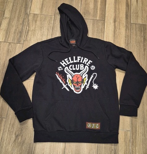 Stranger Things Sweater Adult S Small Hoodie Hellfire Club Netflix ...