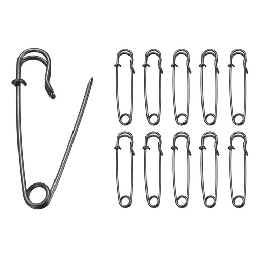 20pcs Safety Pins 38mm Electroplated Large Safety Pin for Clothes ...
