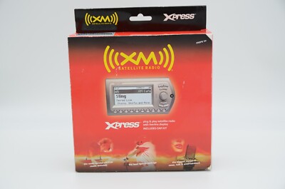 XM Express XMCK-10A Plug & Play Satellite Radio | eBay