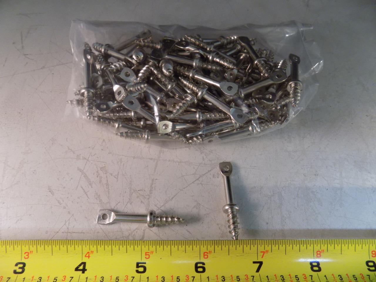 1" x 1/4" Eye Lag Screws for Suspended Drop Ceilings (Lot of 100) | eBay