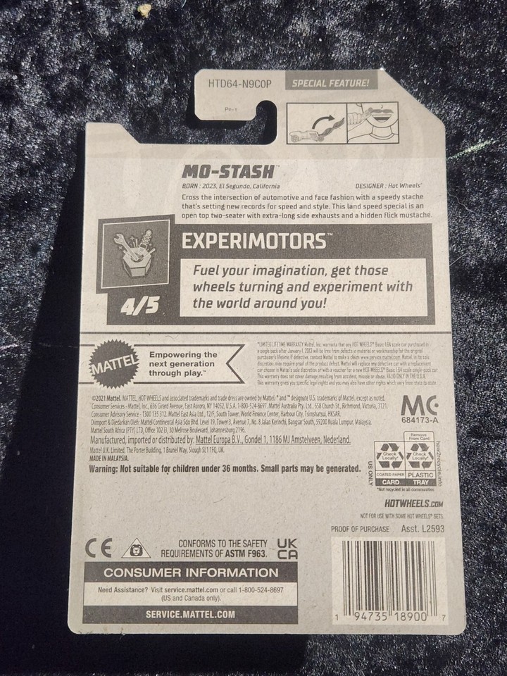 Hot Wheels Mo-Stash Silver 2024 73/250 Experimotors 4/5 | eBay