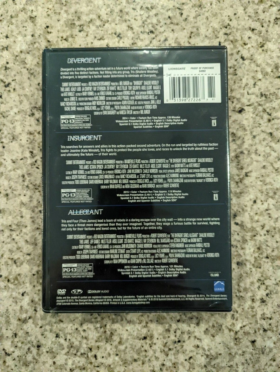 Divergent Insurgent Allegiant Symbols Combined